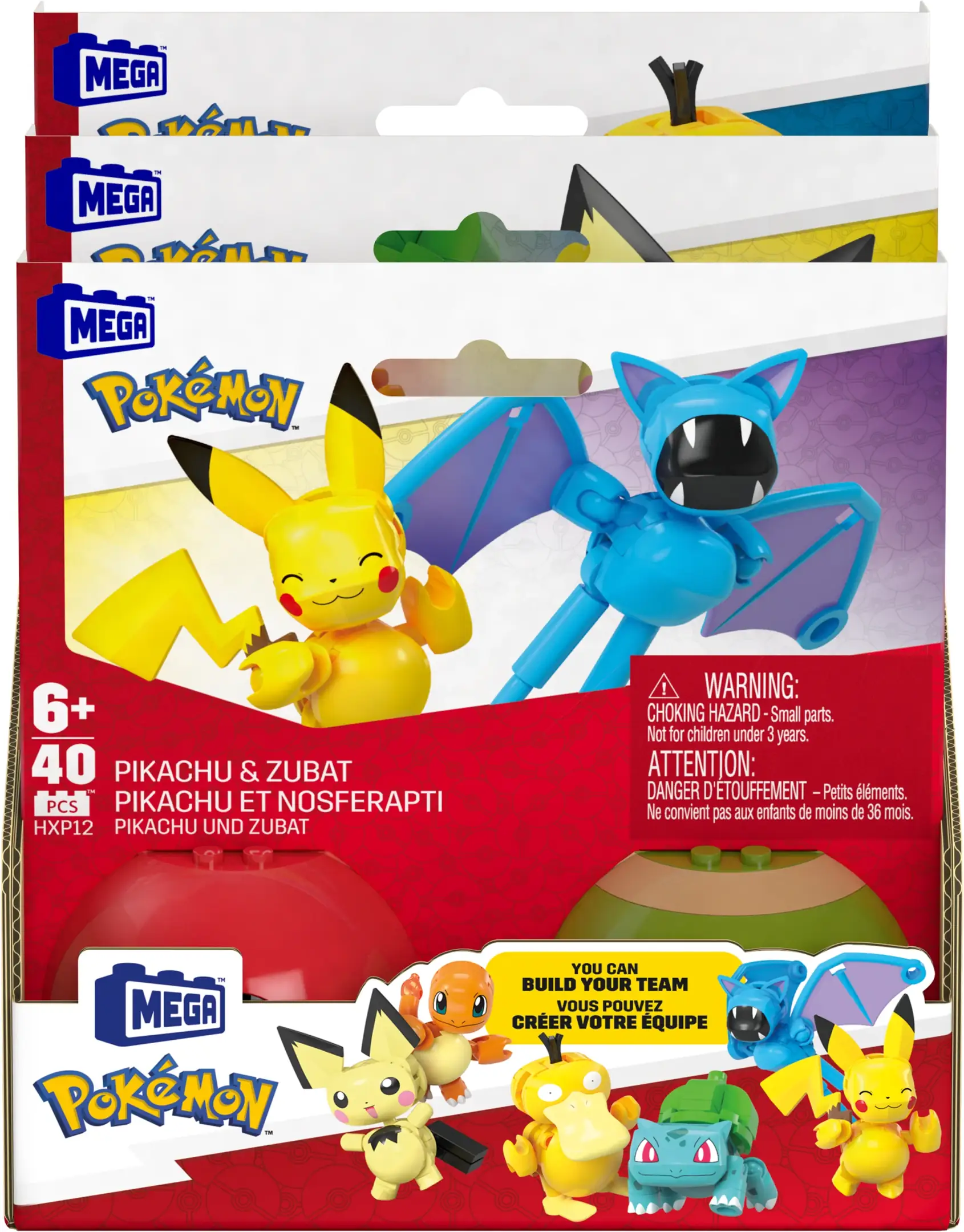 MEGA Construx Pokémon Poké Ball 2-Pack • Set HXP11 • SetDB