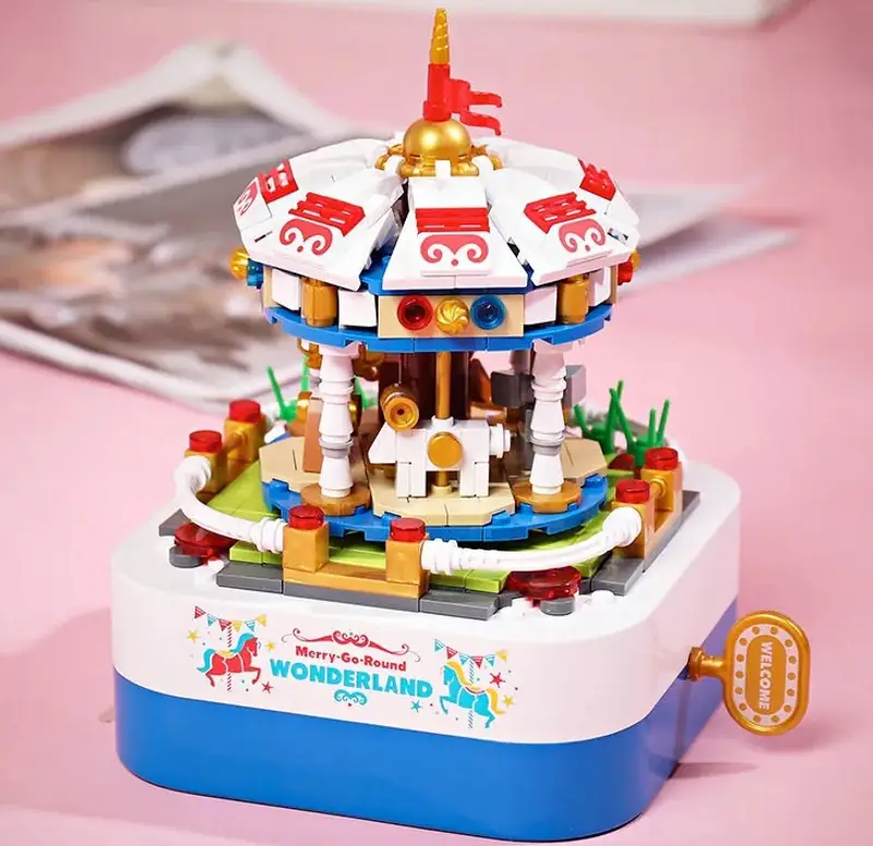 Jaki Music Box Carousel • Set JK1309 • SetDB