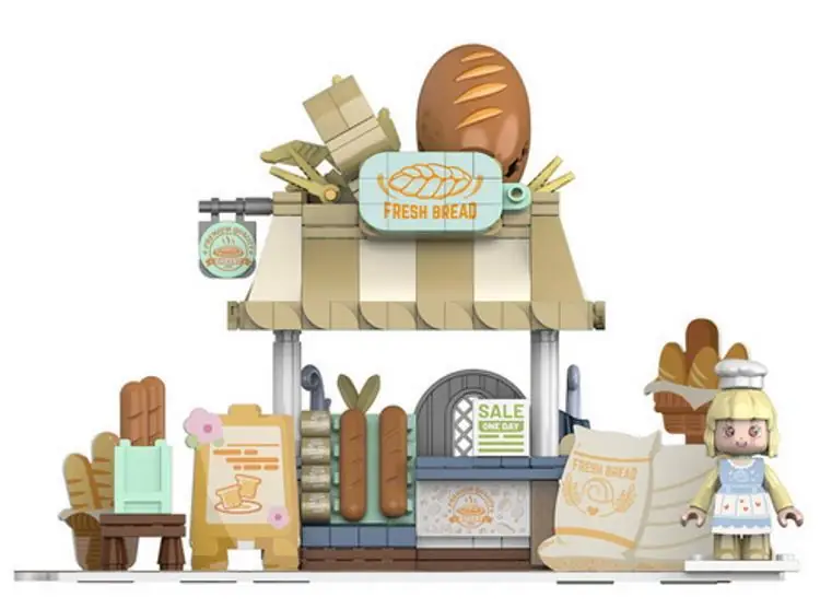 Jaki Bread Shop • Set JK2126 • SetDB • Merlins Bricks