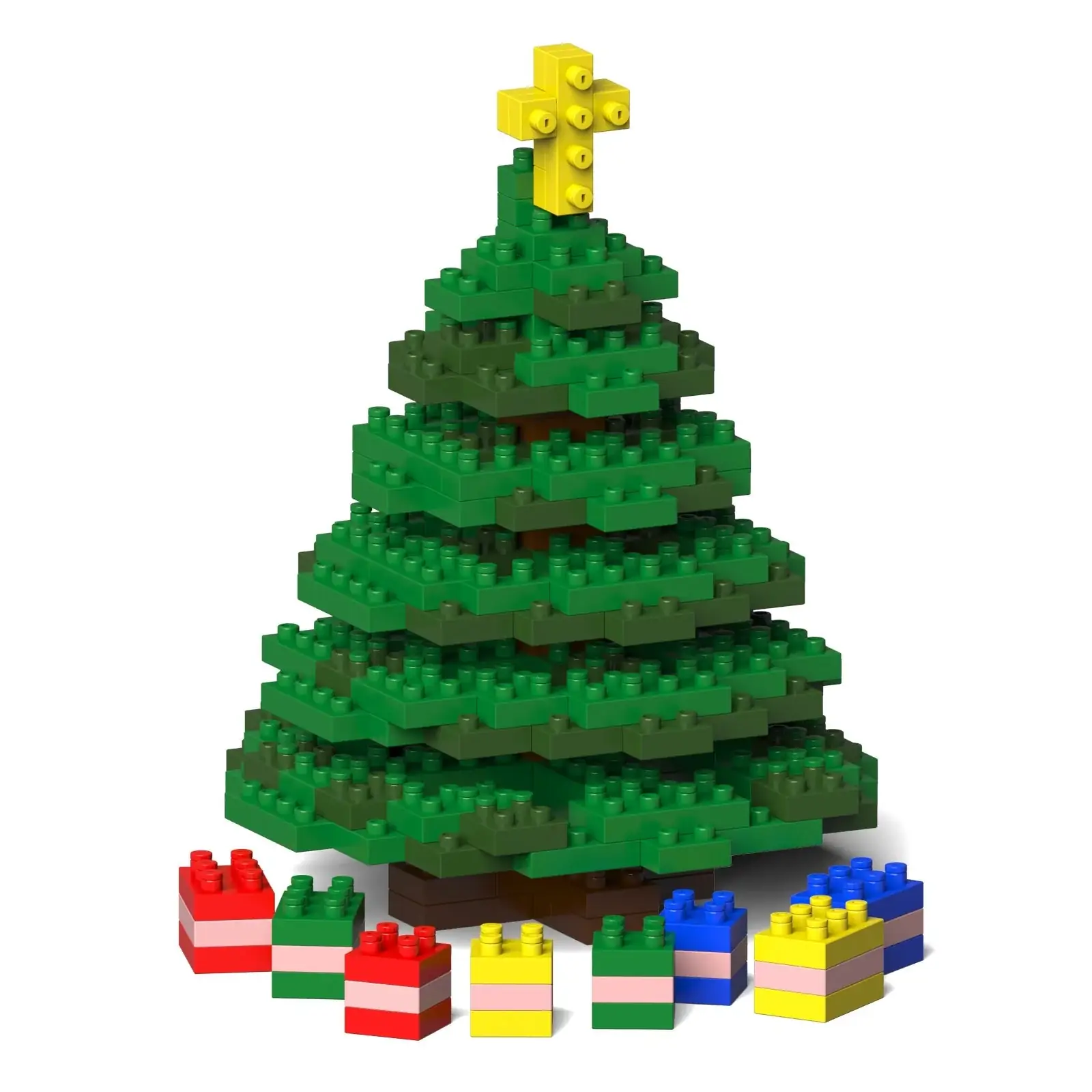 JEKCA Xmas Tree 02S • SCULPTOR BLOCKS • Set ST17XT02 • SetDB