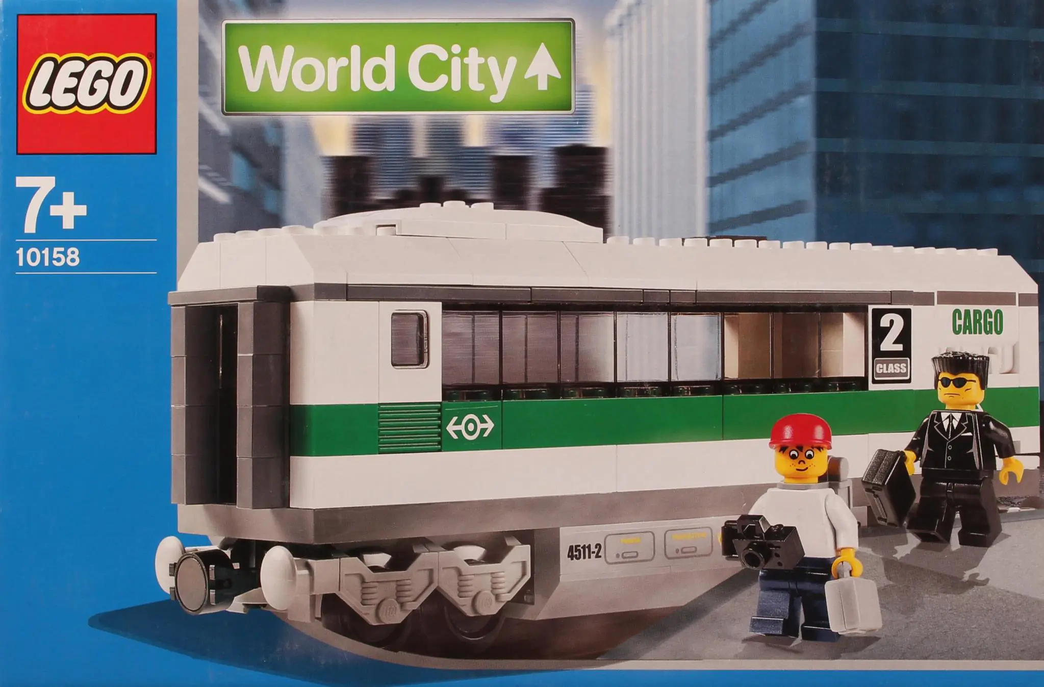 LEGO Trains High Speed Train Car • Set 10158 • SetDB