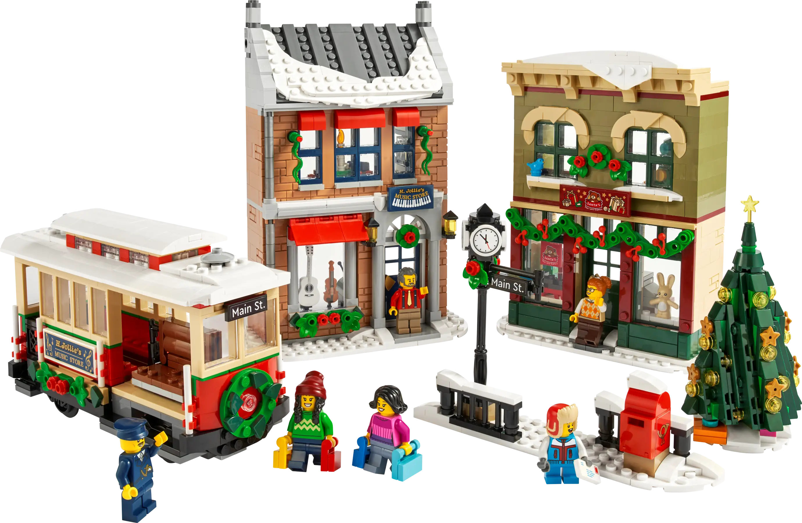 LEGO Icons Powered UP Holiday Main Street • Set 10308