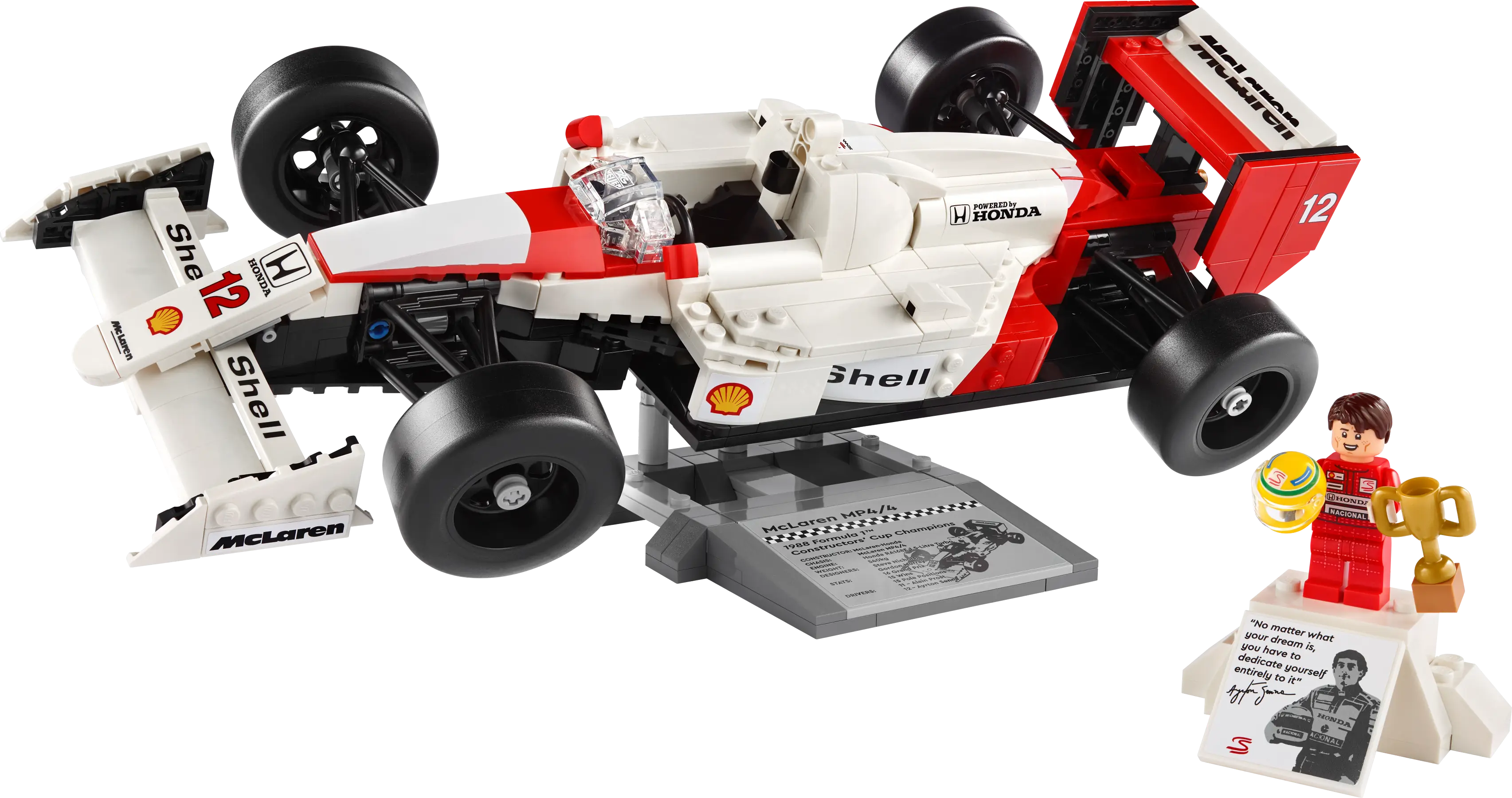 LEGO Icons McLaren MP4/4 & Ayrton Senna • Set 10330