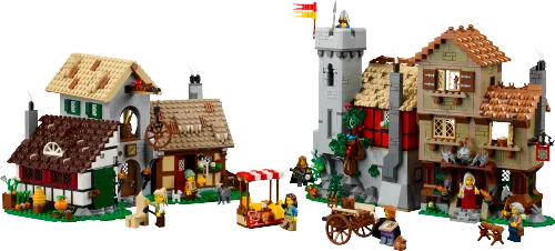 LEGO Icons Mittelalterlicher Stadtplatz • Set 10332 • SetDB