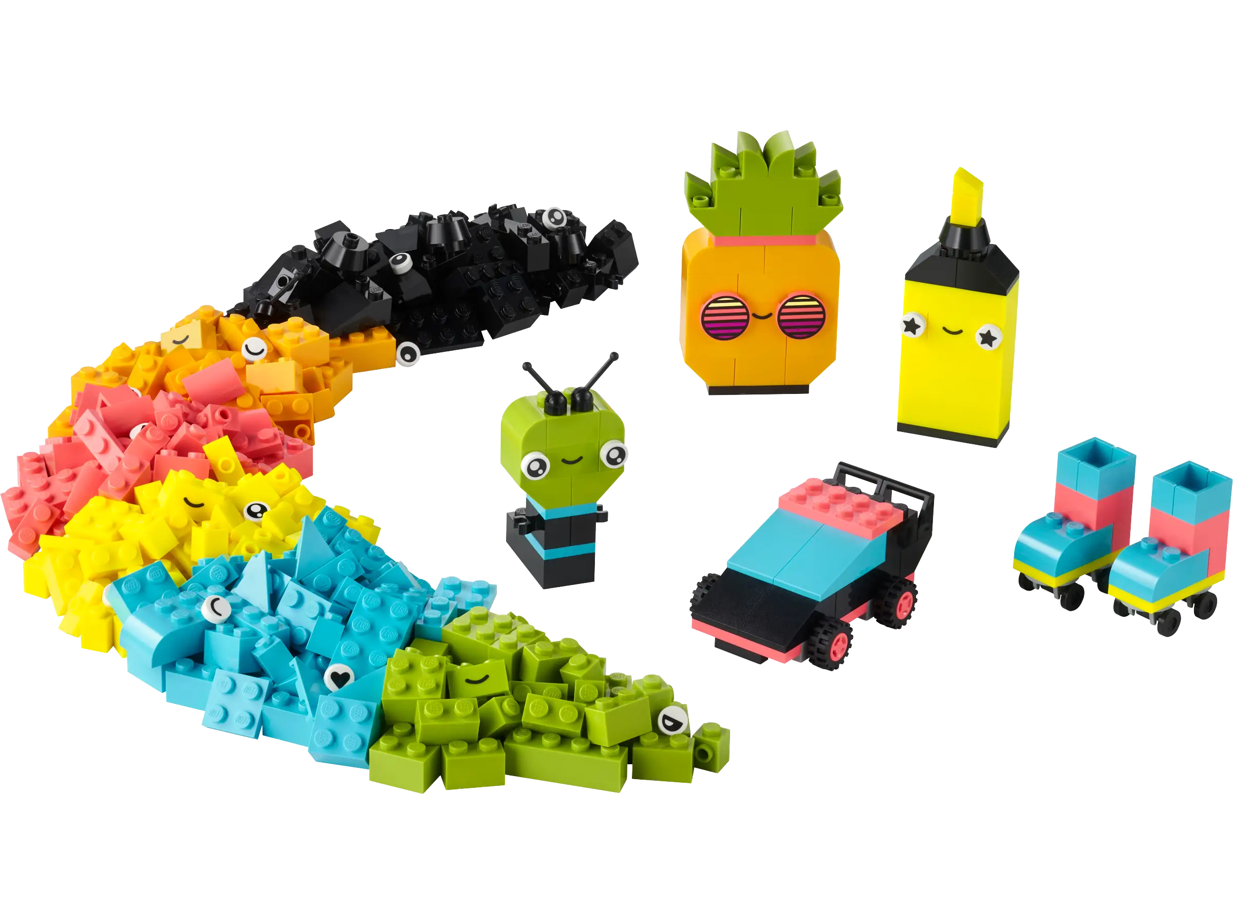 LEGO Classic Creative Neon Fun • Set 11027 • SetDB