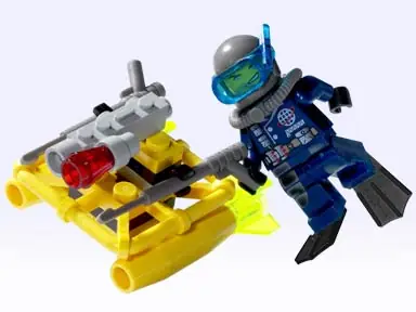 LEGO Alpha Team Dash Jet Sub • Set 1425 • SetDB