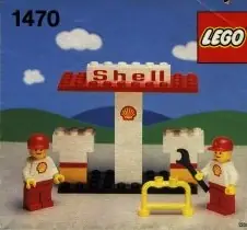 LEGO City Shell Tanker polybag • Set 1468 • SetDB