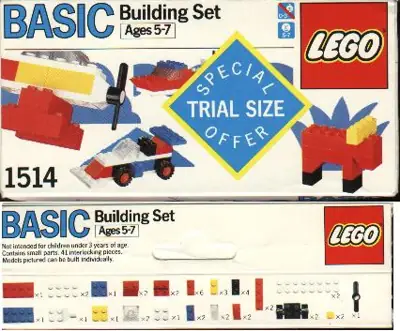 LEGO Basic Building Set Trial Size • Set 1495 • SetDB