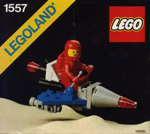 LEGO Space Scooter • Set 1557 • SetDB • Merlins Bricks