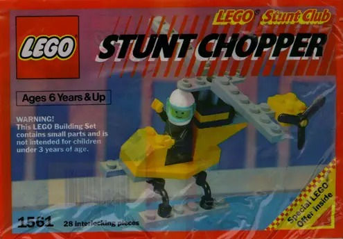 LEGO City Stunt Chopper polybag • Set 1561 • SetDB