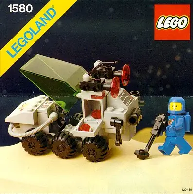 LEGO Space Lunar Scout • Set 1580 • SetDB • Merlins Bricks