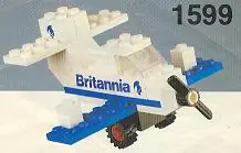 LEGO Britannia Airways • Set 1599 • SetDB • Merlins Bricks