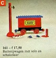 LEGO Trains Battery Wagon with Signal and Direction Changing
