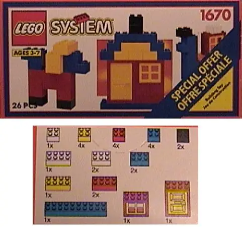 LEGO Basic Building Set Trial Size • Set 1670 • SetDB