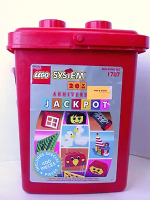 LEGO 20th Anniversary Jackpot Bucket • Set 1707 • SetDB