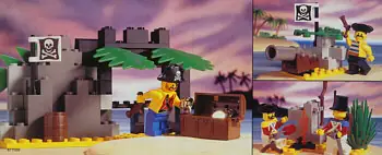 LEGO Pirates Barnacle Bay Value Pack • Set 1729 • SetDB