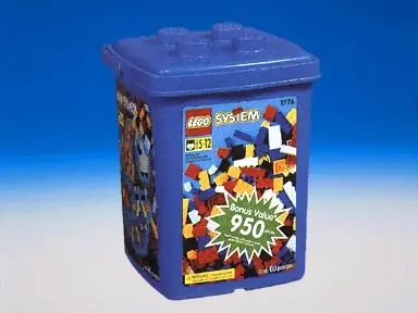 LEGO Large Bulk Bucket • Set 1776 • SetDB • Merlins Bricks