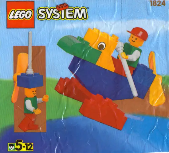 LEGO Flying Duck polybag • Set 1824 • SetDB • Merlins Bricks