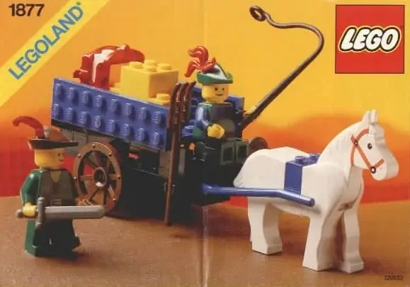 LEGO Castle Crusader's Cart • Set 1877 • SetDB