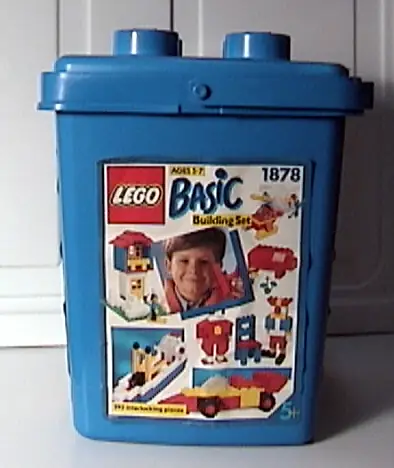 LEGO Small Bucket • Set 1878 • SetDB • Merlins Bricks