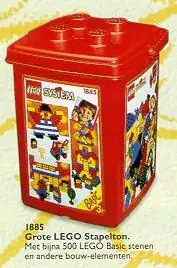 LEGO XL Bucket • Set 1885 • SetDB • Merlins Bricks