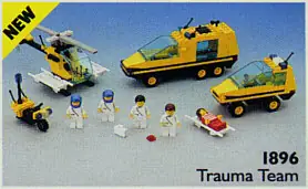 LEGO City Trauma Team • Set 1896 • SetDB • Merlins Bricks