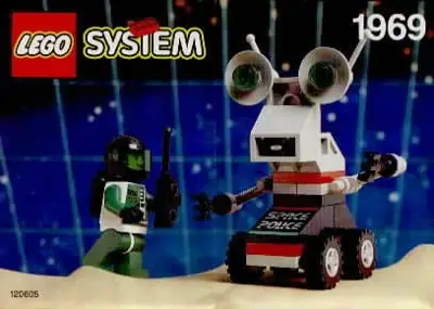 LEGO Space Sledge with Astronaut and Robot • Set 6807