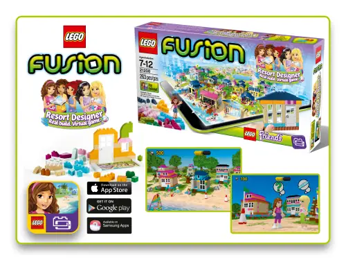 LEGO FUSION Resort Designer • Set 21208 • SetDB