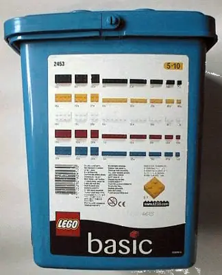 LEGO 400-Piece Purple Bucket • Set 2494 • SetDB