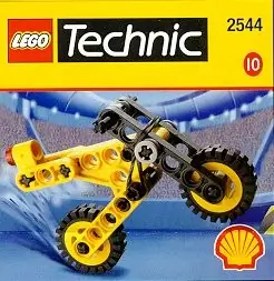 LEGO Technic Motorcycle • Set 2544 • SetDB • Merlins Bricks