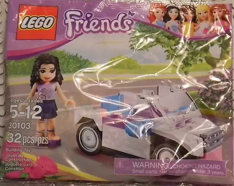 LEGO Friends Car polybag • Set 30103 • SetDB