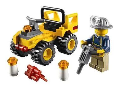 LEGO City Mining Dozer polybag • Set 30151 • SetDB
