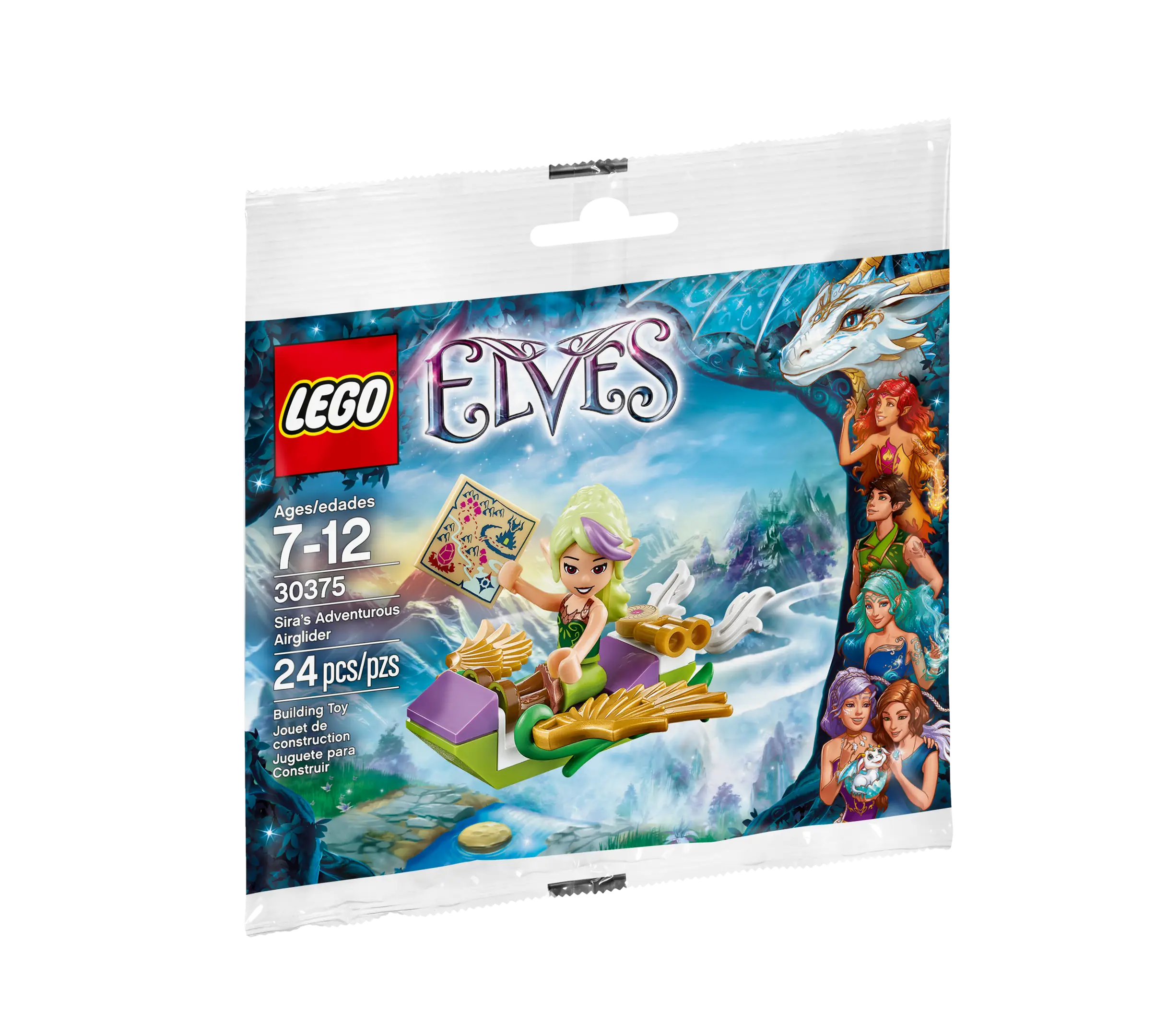 LEGO Elves Sira's Adventurous Airglider • Set 30375