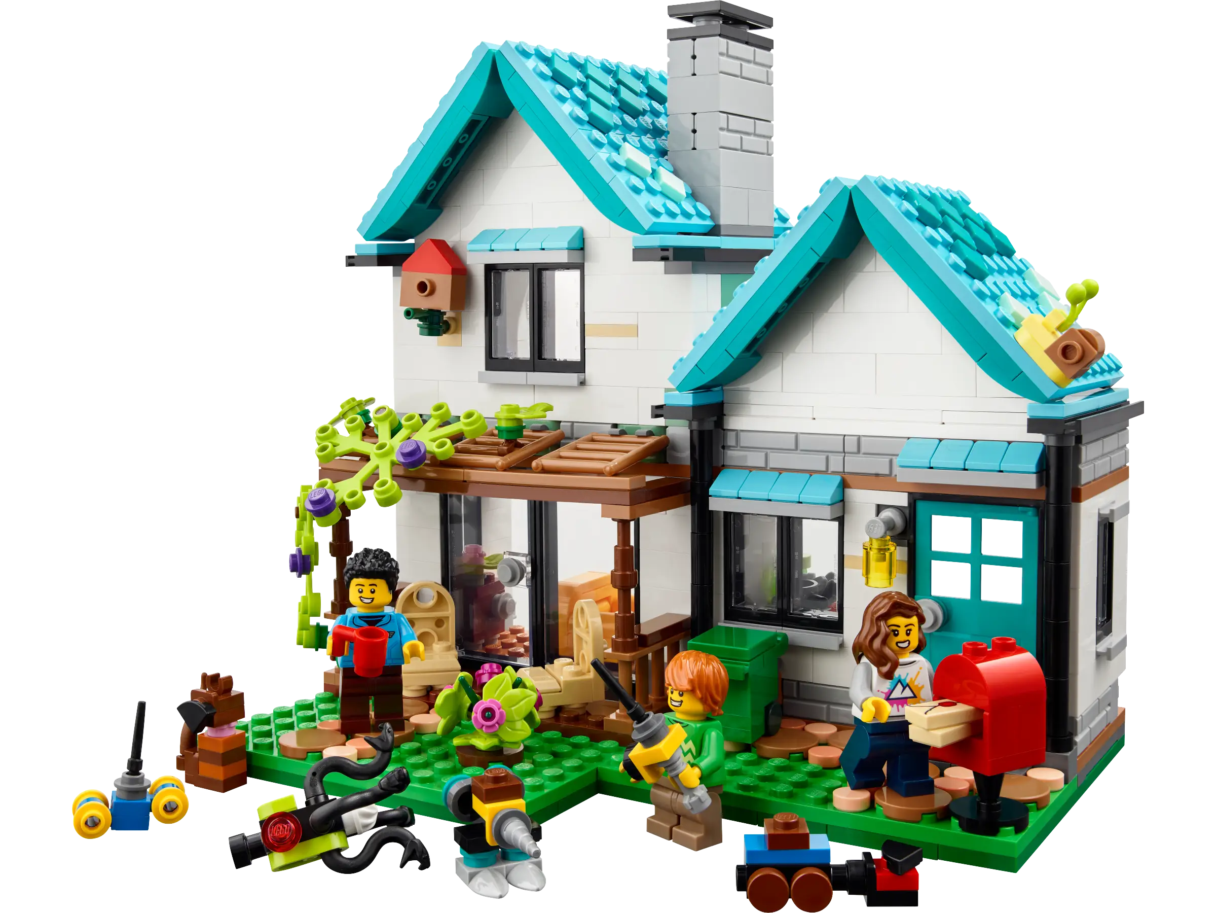 LEGO Creator Cozy House Set 31139 SetDB Merlins Bricks LEGO Creator Cozy House Set 31139 SetDB Merlins Bricks