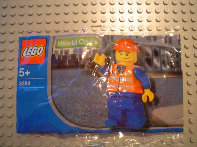 LEGO Trains Train Worker, Chupa Chups Promotional polybag