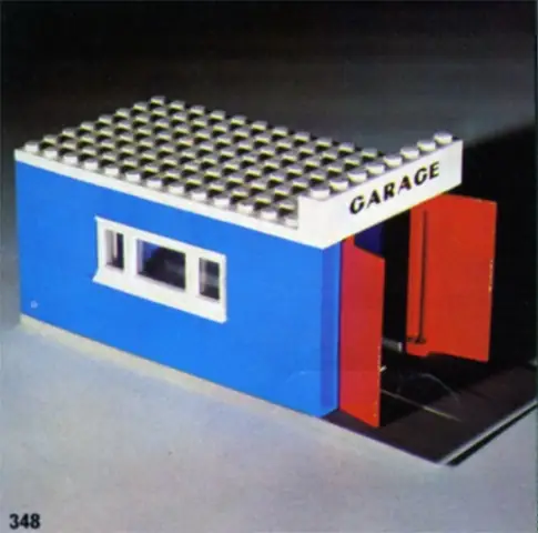 LEGO Garage with Automatic Doors • Set 348 • SetDB