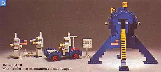 LEGO Moon Landing • Set 367 • SetDB • Merlins Bricks