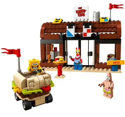 LEGO SpongeBob Abenteuer in der Krossen Krabbe • Set 3833