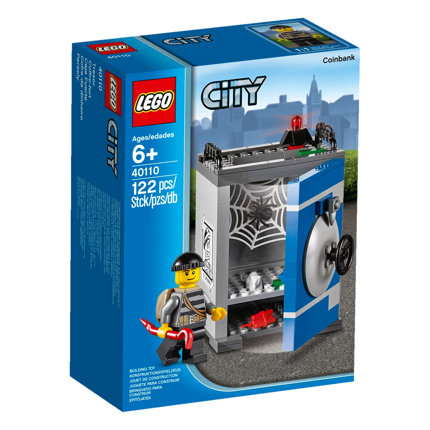 LEGO City Coin Bank • Set 40110 • SetDB • Merlins Bricks