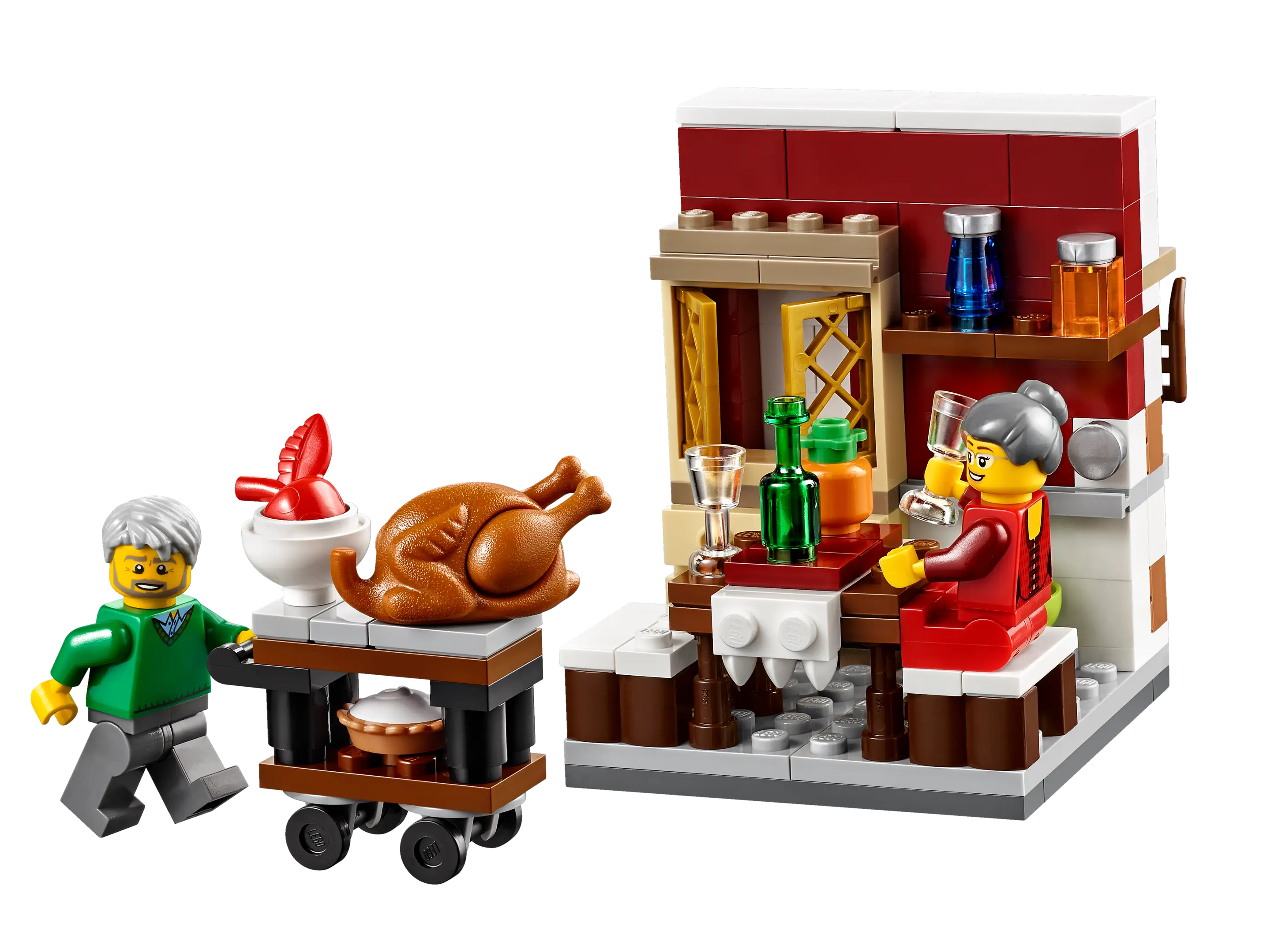 LEGO Holiday Thanksgiving Feast • Set 40123 • SetDB