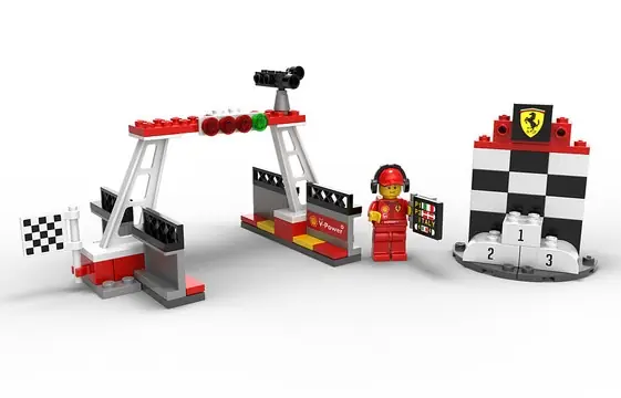 LEGO Finish Line & Podium polybag • Set 40194 • SetDB