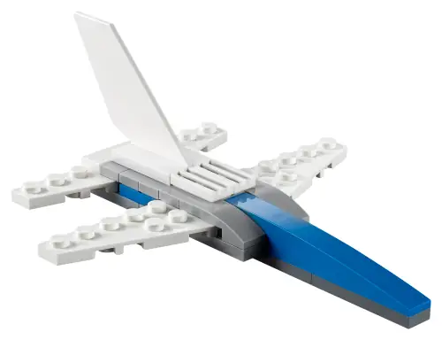 LEGO Monthly Mini Model Build Set 2019 01 January, Jet Fighter polybag