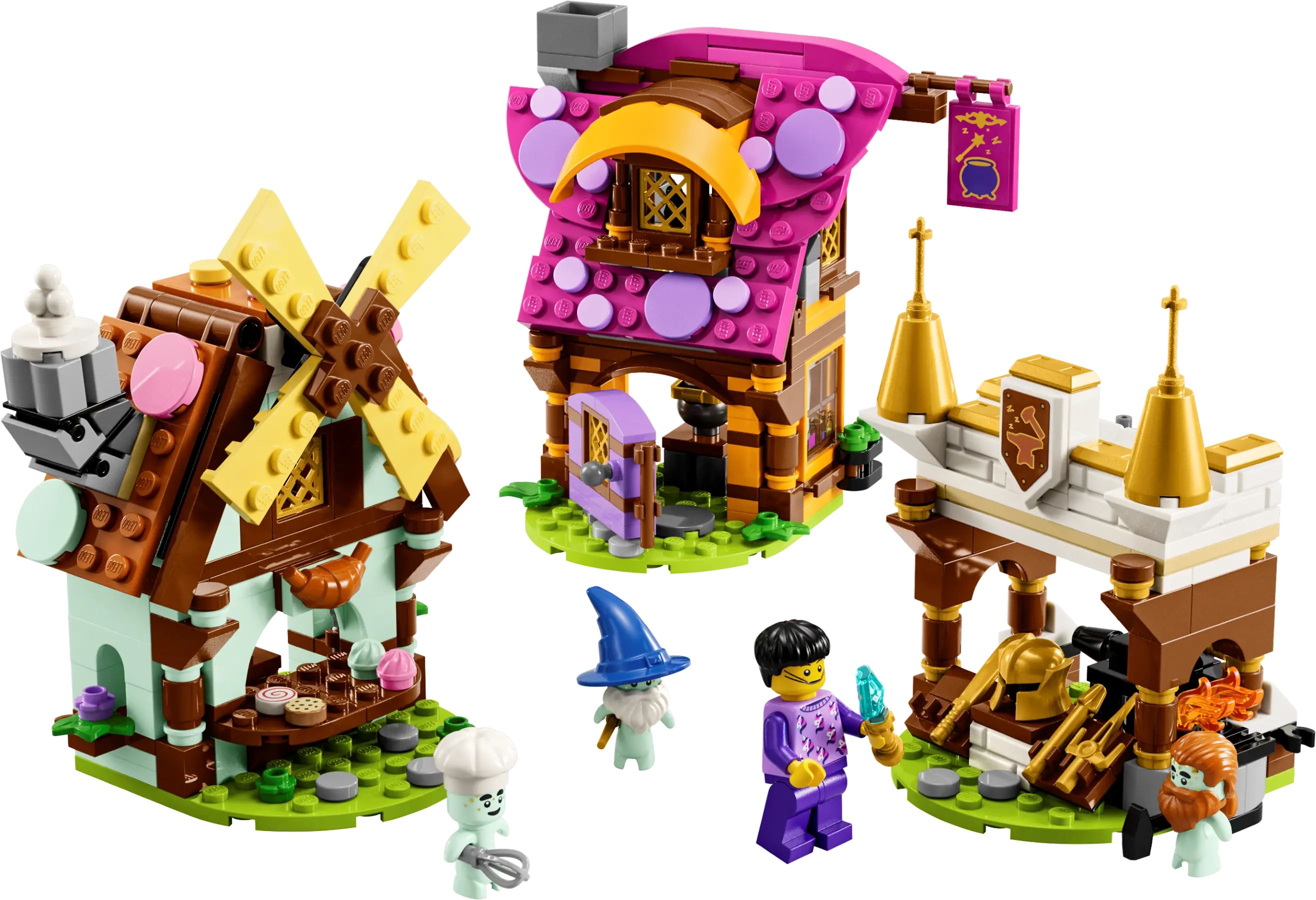LEGO DREAMZzz Traumdorf Set 40657 SetDB Merlins Steine LEGO DREAMZzz Traumdorf Set 40657 SetDB Merlins Steine