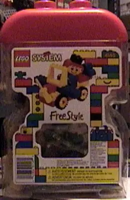 LEGO XL FreeStyle Bucket • Set 4128 • SetDB • Merlins Bricks
