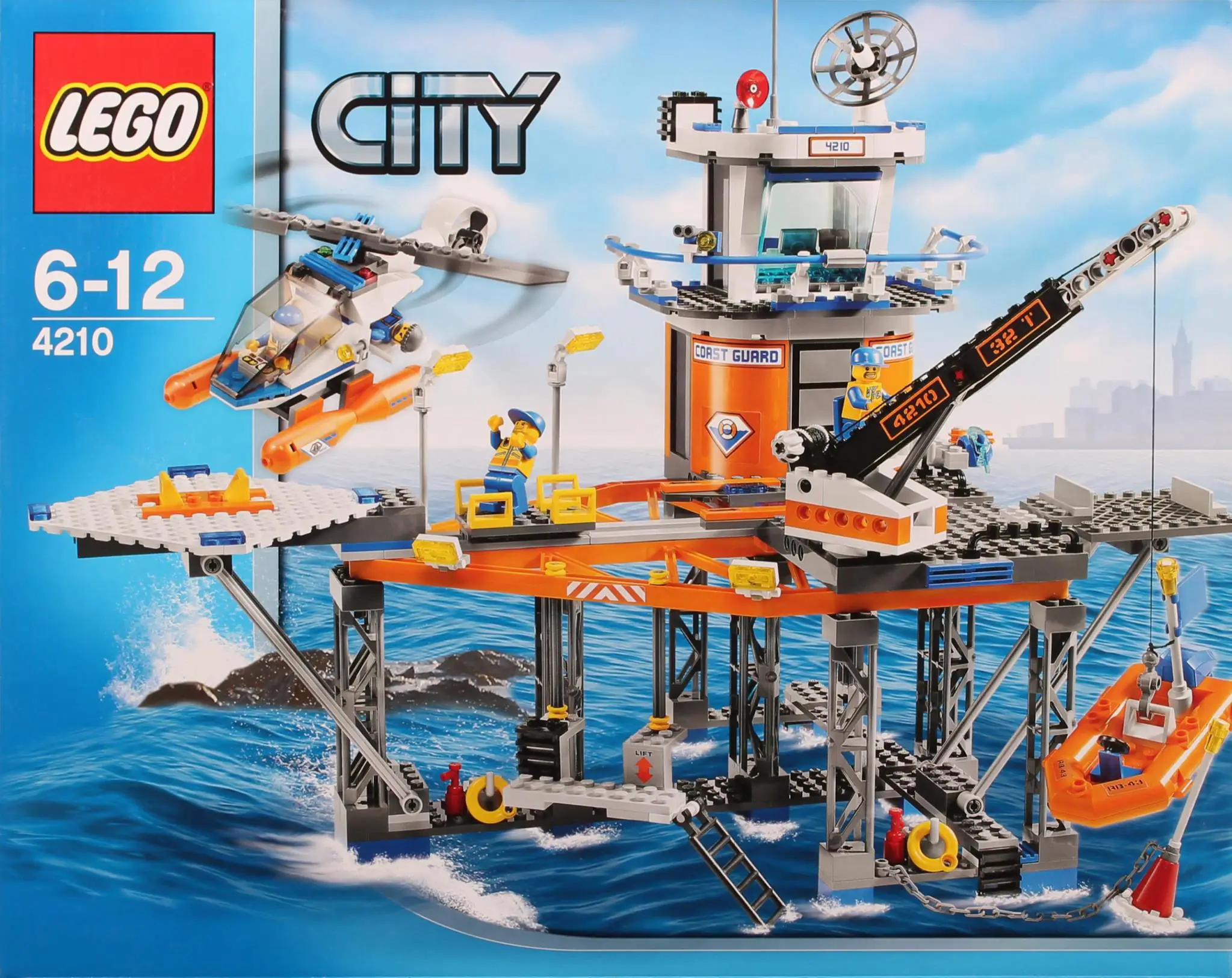 LEGO City Coast Guard Platform • Set 4210 • SetDB