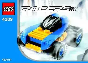 LEGO Racers Blue Racer polybag • Set 4309 • SetDB