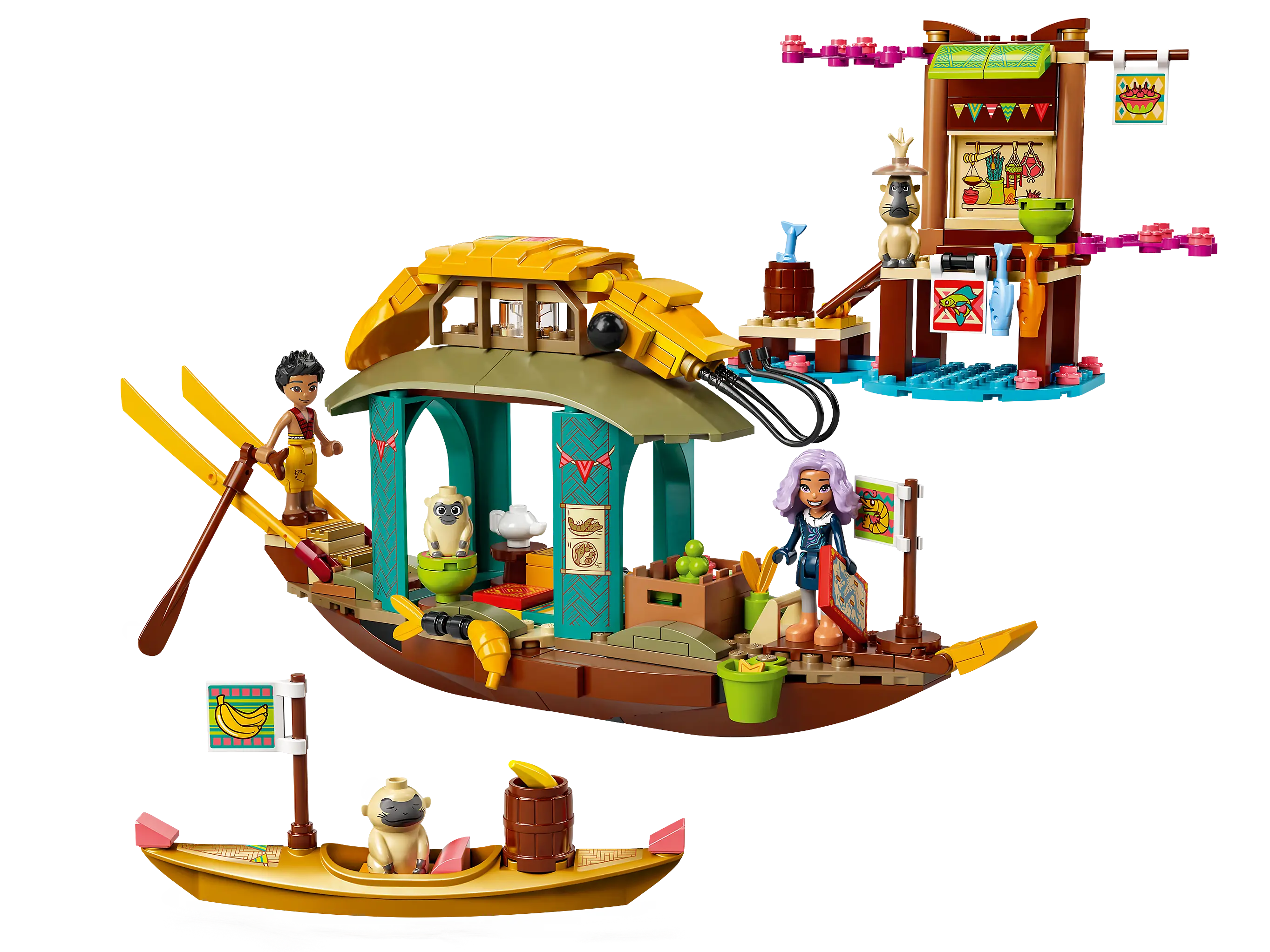LEGO Disney Boun's Boat • Set 43185 • SetDB