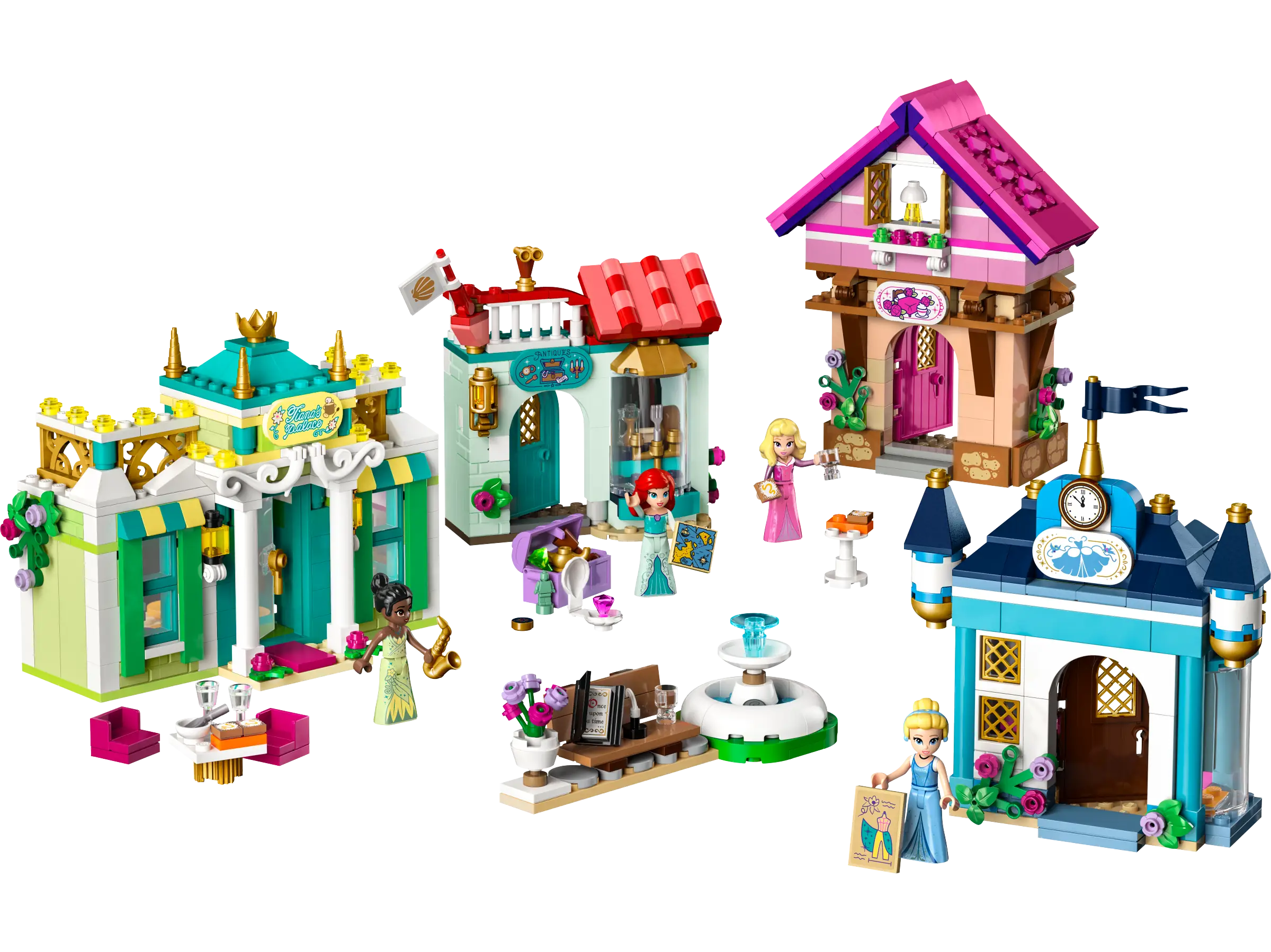 LEGO Disney Prinzessinnen Abenteuermarkt Set 43246 SetDB LEGO Disney Prinzessinnen Abenteuermarkt Set 43246 SetDB