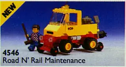 LEGO Trains Road and Rail Maintenance • Set 4546 • SetDB