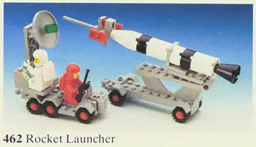 LEGO Space Mobile Rocket Launcher • Set 462 • SetDB